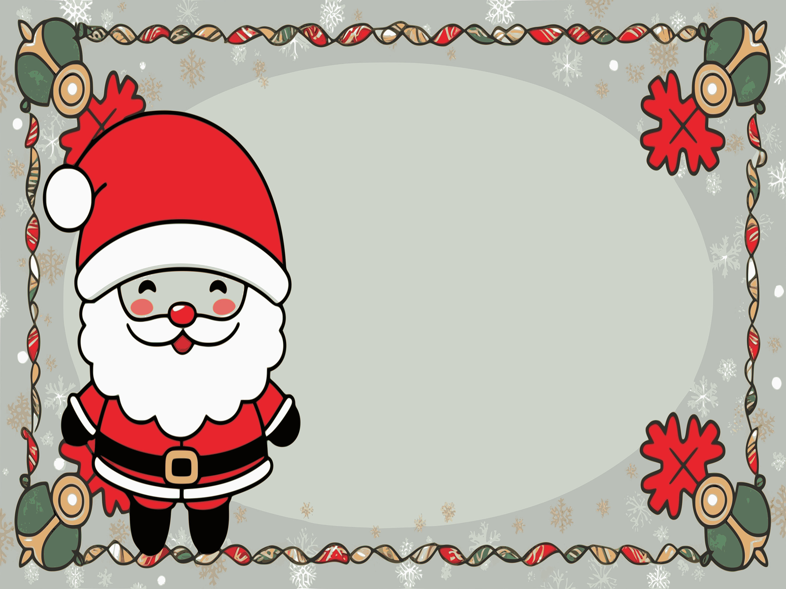The Holiday Aisle® Washable Christmas Winter Holiday Rug | Wayfair