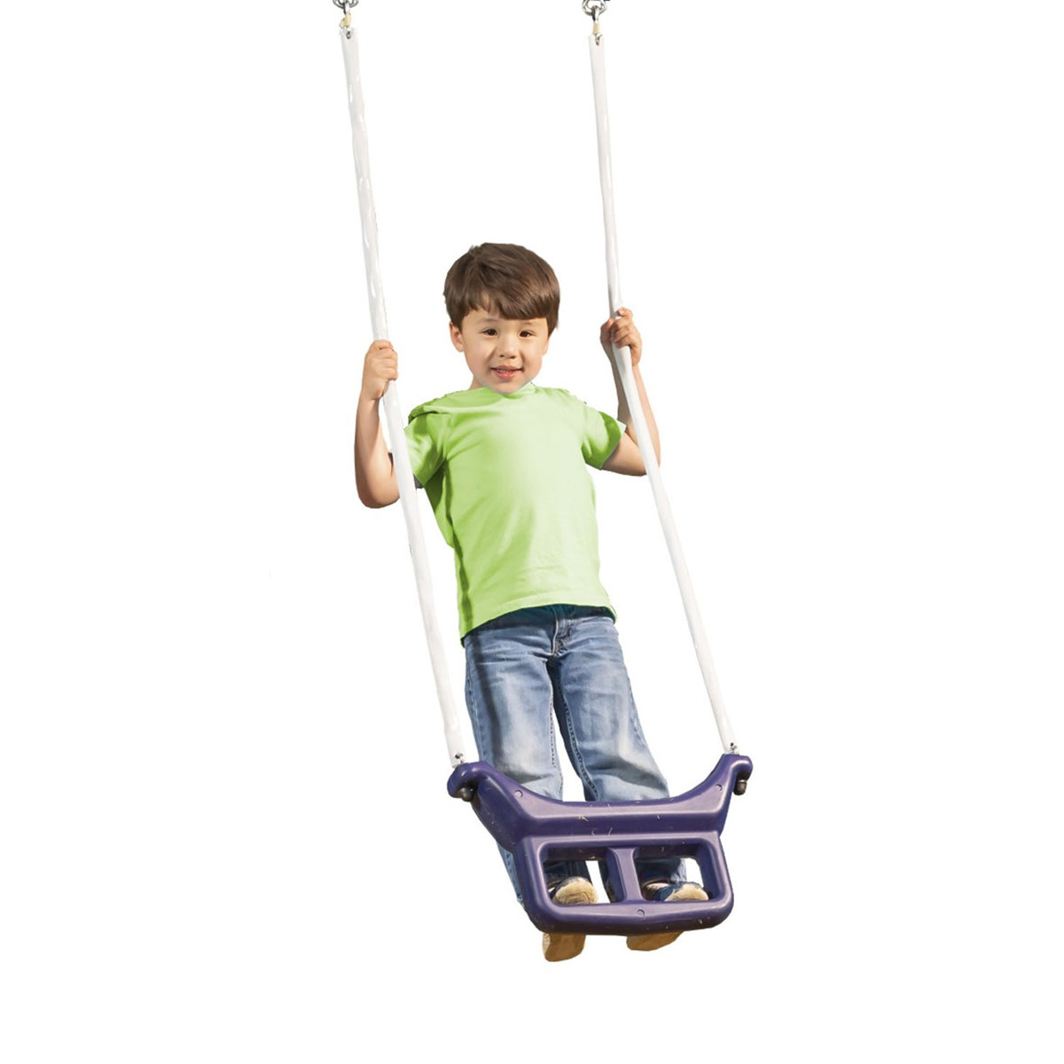 XDP Recreation Surf N Swing 5 Station Outdoor Swing and Play Set with ...
