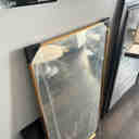 Ledel Modern & Contemporary Rectangle Bathroom Vanity Mirror Metal ...