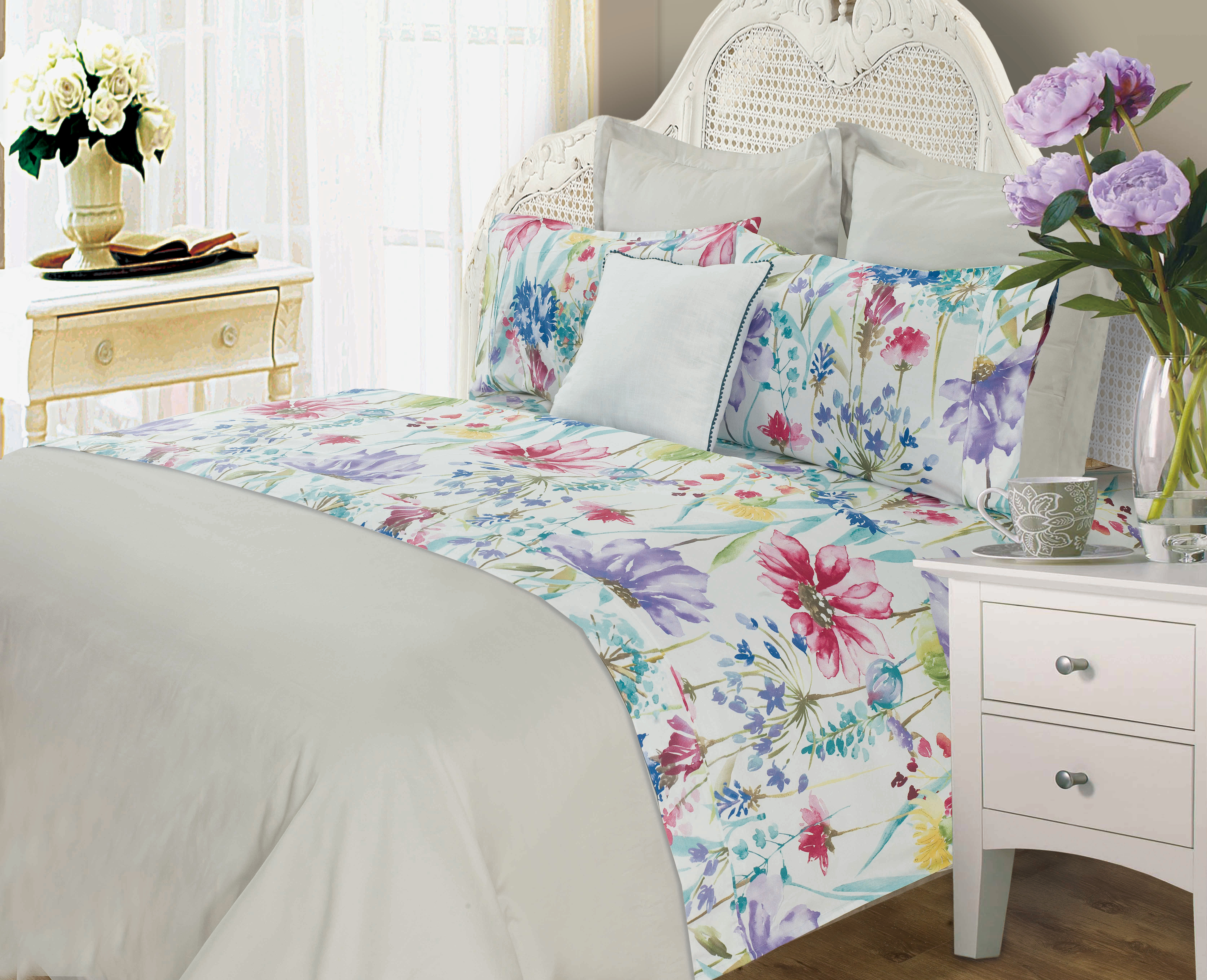 La Rochelle Orleans Sheet set 400 Thread Count 100% Cotton Sheet Set ...