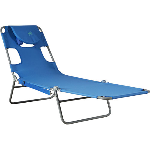 Wrought Studio Outdoor Metal Chaise Lounge & Reviews | Wayfair
