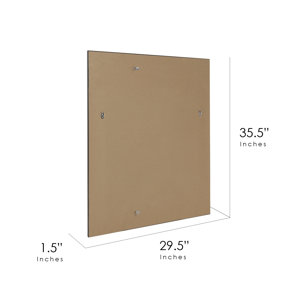 Darby Home Co Rectangle Wall Mirror | Wayfair