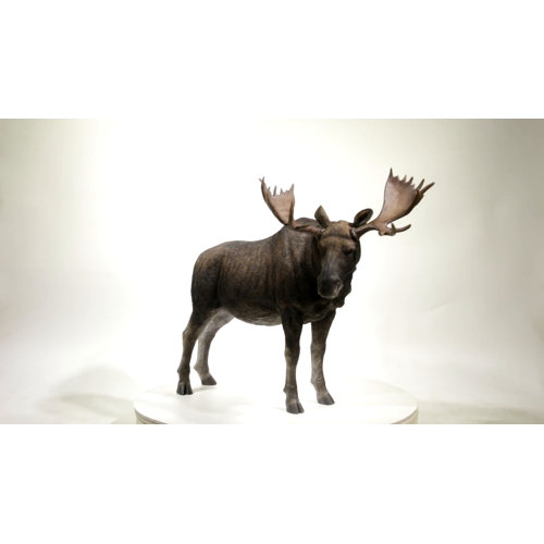 Hi-Line Gift Ltd. Standing Moose Statue | Wayfair