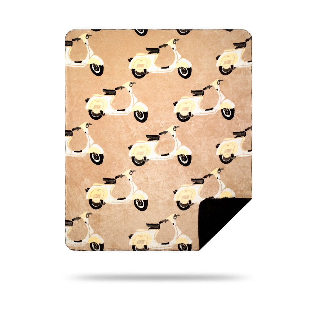Denali Home Collection Scooters Scooters Microplush Throw | Wayfair