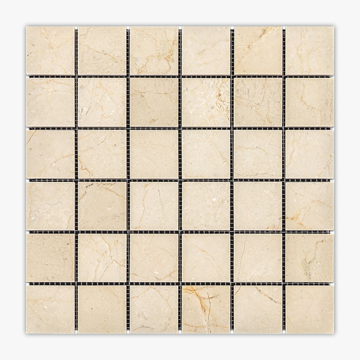 Direct Stone Source 2" x 2" Marble Grid Mosaic Wall & Floor Tile | Wayfair