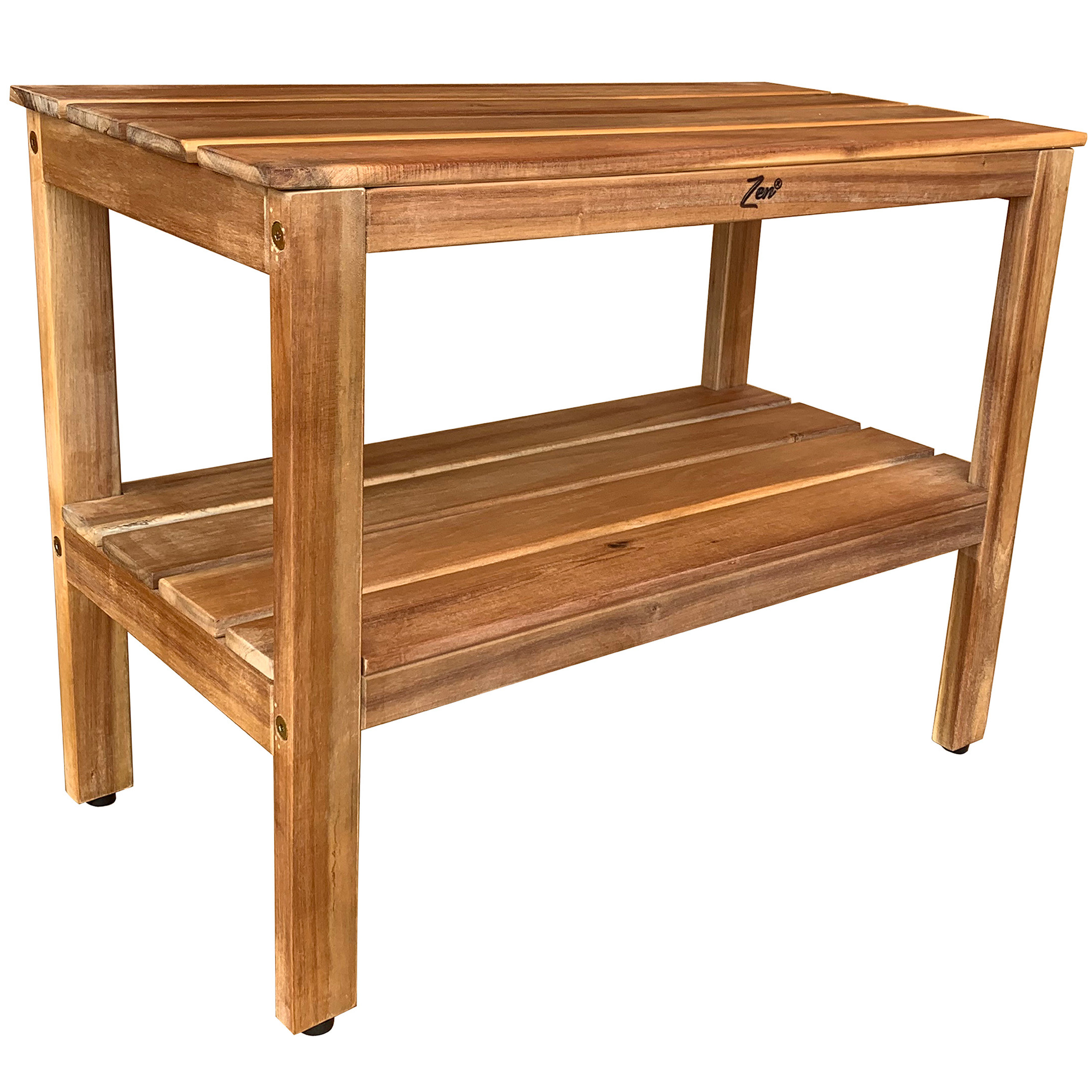 Zen 24'' W Acacia Wood Shower Bench & Reviews - Wayfair Canada