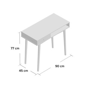 George Oliver Maze Desk & Reviews | Wayfair.co.uk