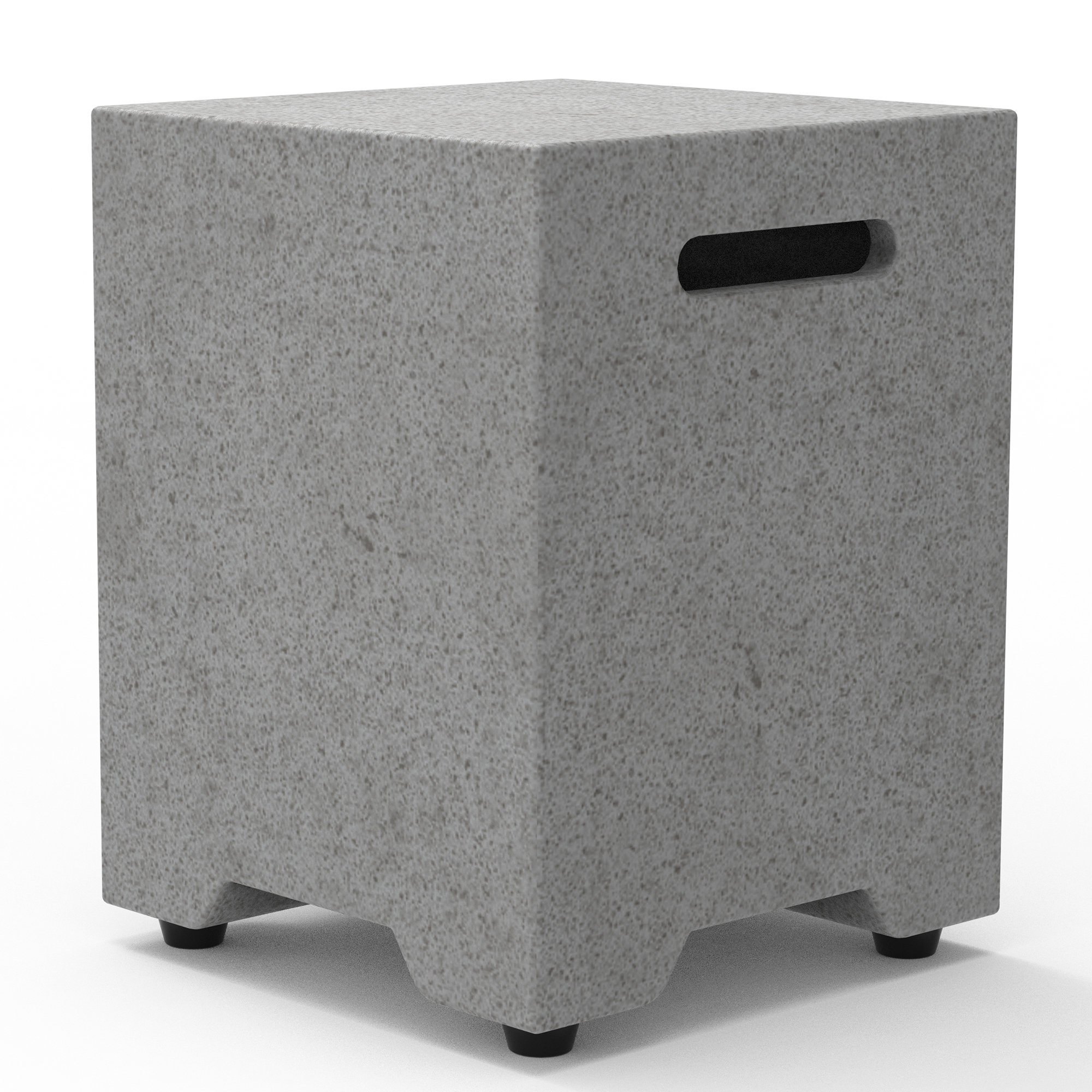 Ebern Designs Unoss 16'' Square GRC Propane Tank Cover & Reviews | Wayfair