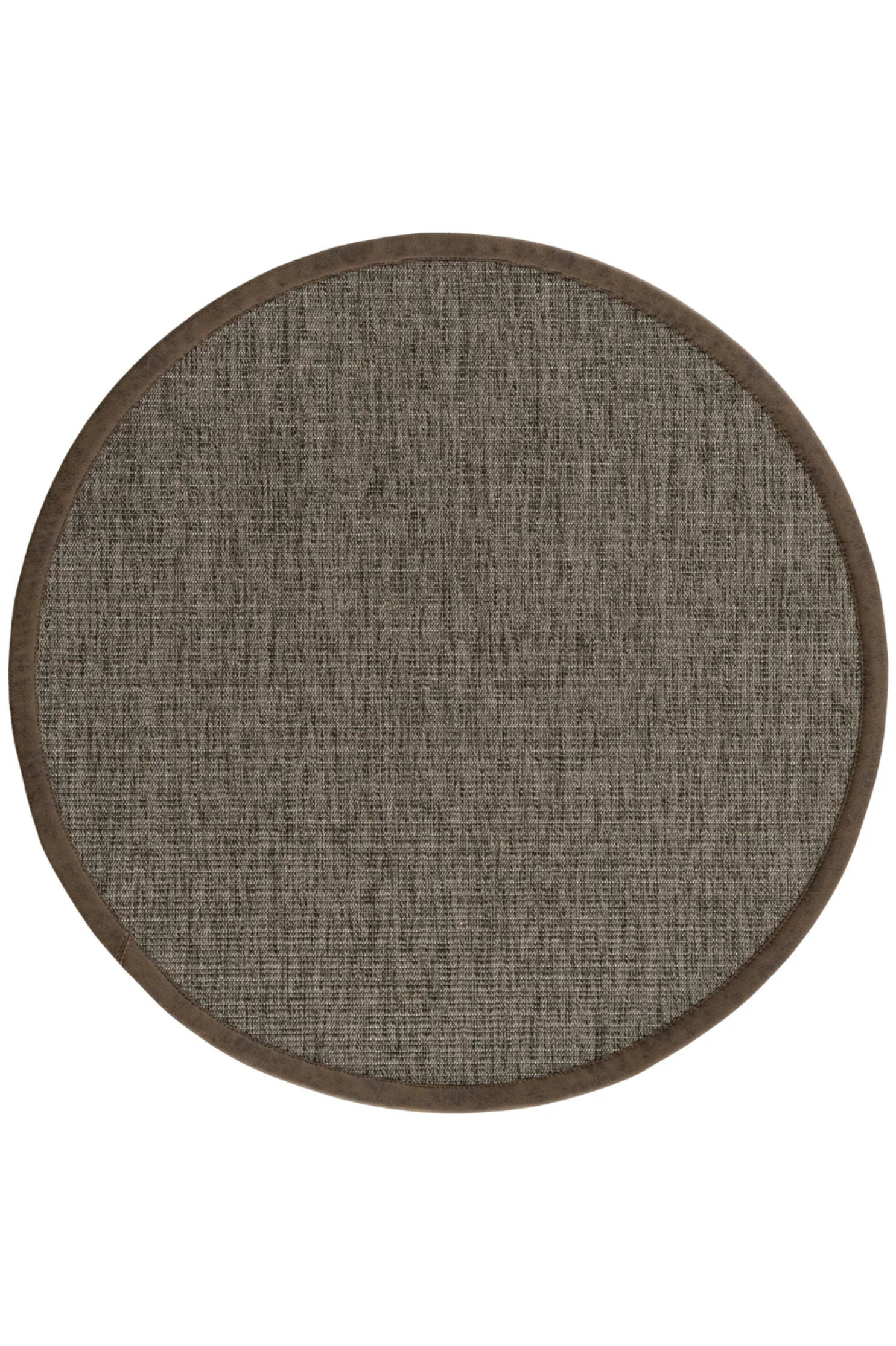 Rugpera Lopez Leather Medusa Border Round Sisal Carpet | Wayfair