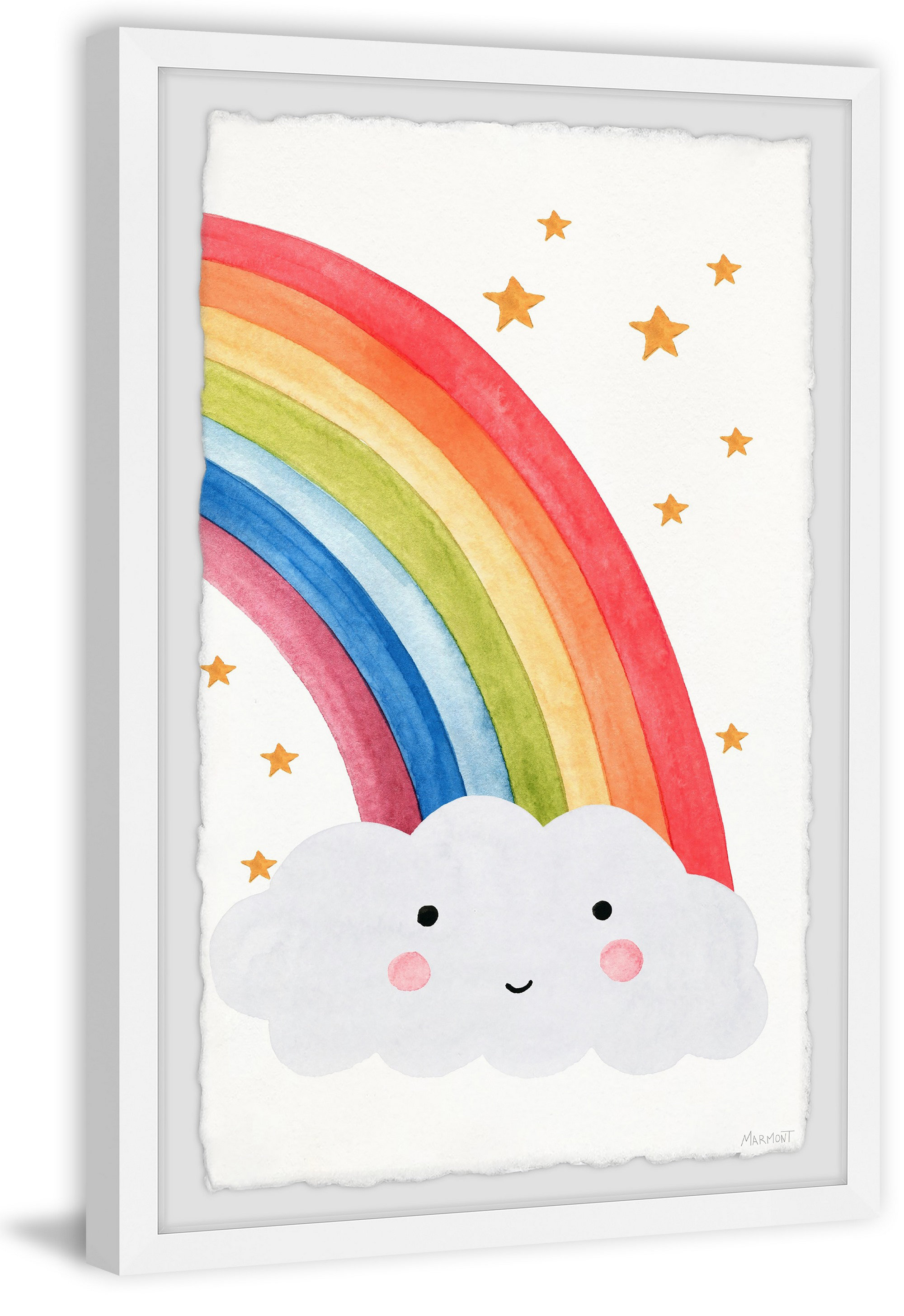 Isabelle & Max™ Gassaway Rainbow Treasure Framed Print | Wayfair