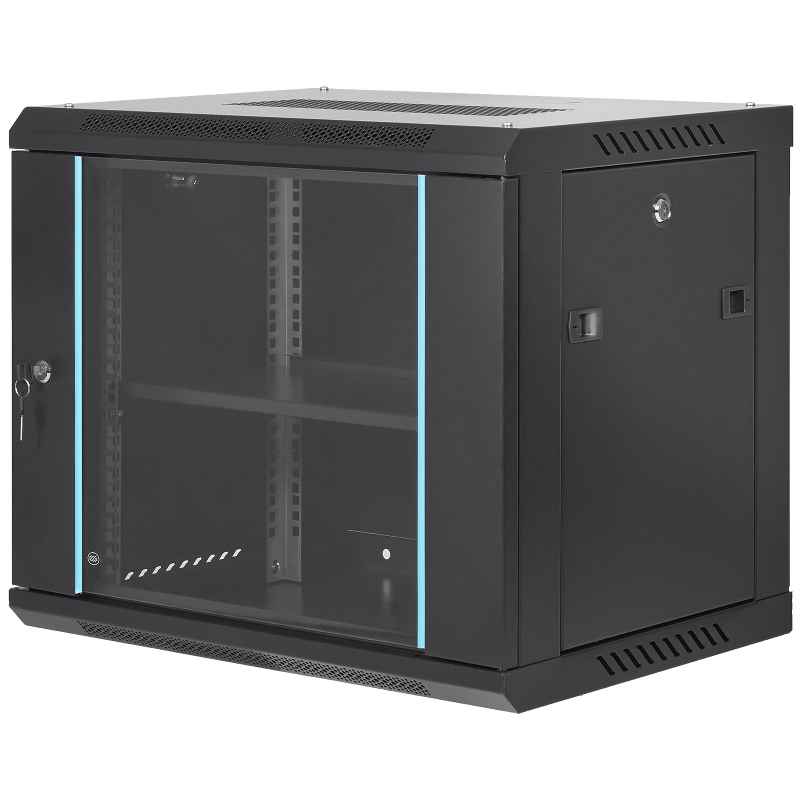 VEVOR Wall Mount Network Server Cabinet, Server Rack Cabinet Enclosure ...