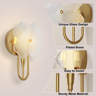 Mercer41 1 - Light 5.7'' W Dimmable Metal Etl Wall Sconces With Petal ...