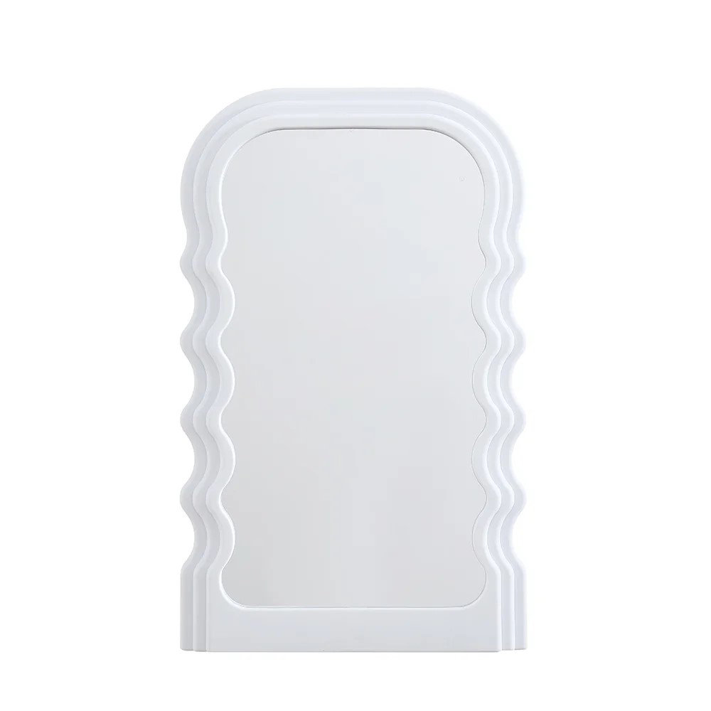 Ivy Bronx Led Wavy Color Changing Light Up Wall Mirror | Wayfair