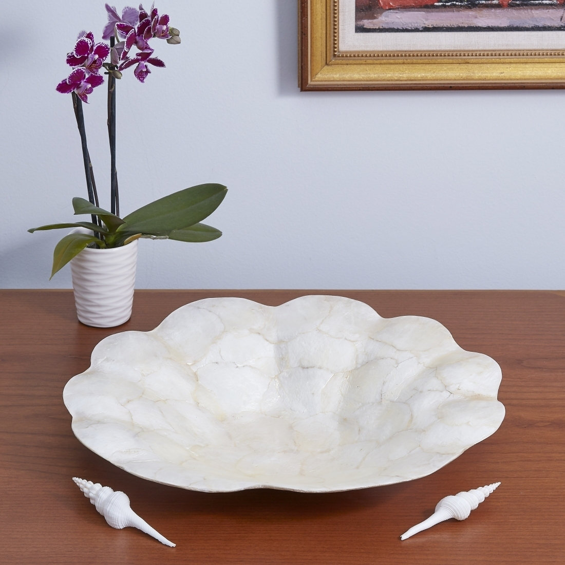 Dovecove Norine Handmade Shell Decorative Bowl | Wayfair