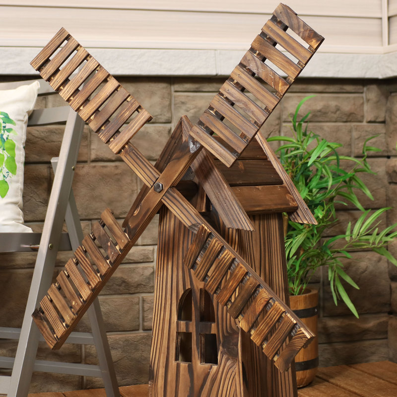 August Grove® Eagleville Dutch Windmill & Reviews | Wayfair