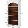 Latitude Run® 70.9'' Tall Bookcase & Reviews | Wayfair