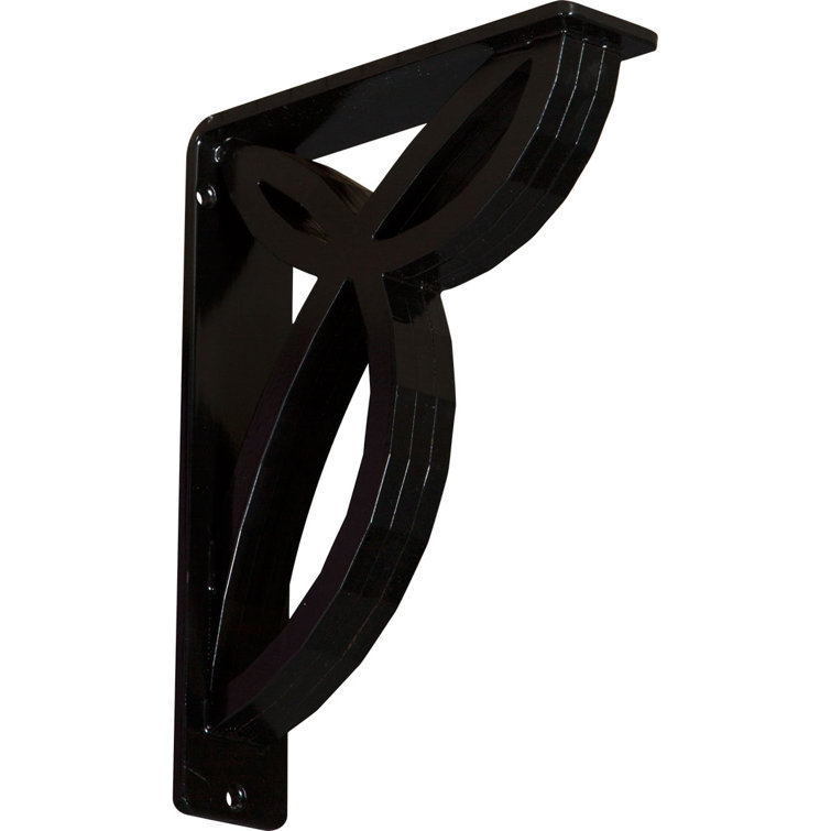 PCI Enterprises Versailles Wrought Iron Bracket, (Triple center brace ...