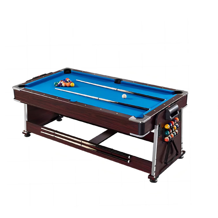 Recon Furniture 83.86'' L 3 Game Rotating Multi Game Table | Wayfair