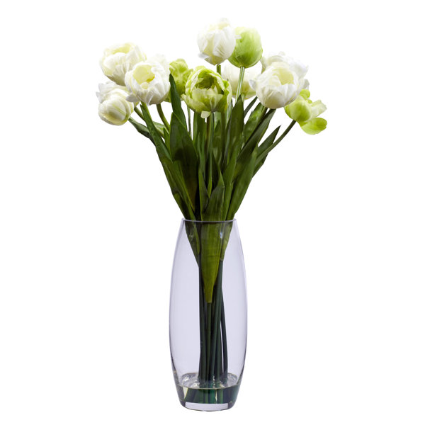 Primrue Pièce maîtresse de tulipes en vase et Commentaires - Wayfair Canada
