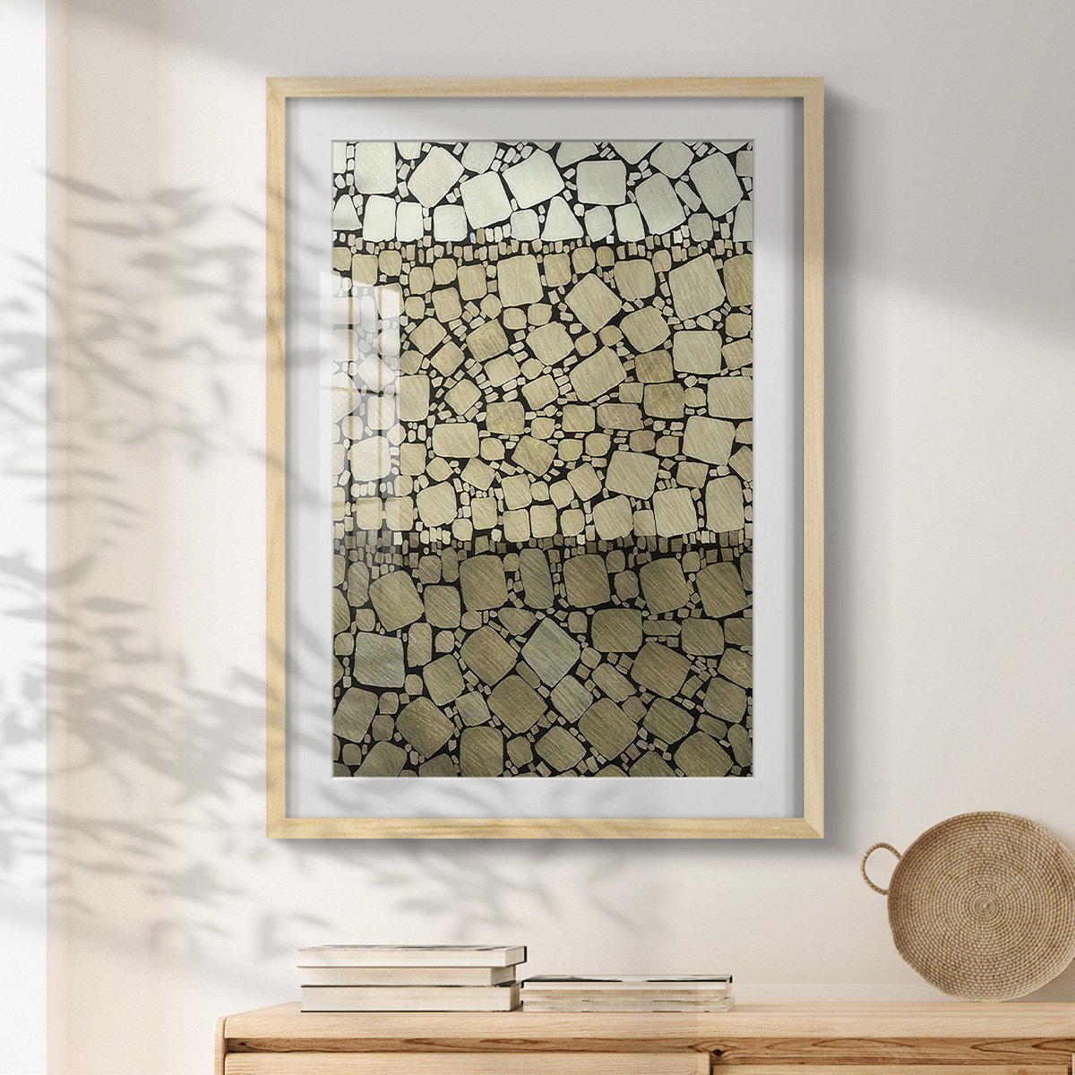 Ivy Bronx Bedrock I -Framed Print | Wayfair