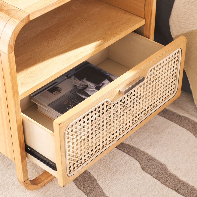 Bay Isle Home™ Aidenas 1 - Drawer Nightstand | Wayfair