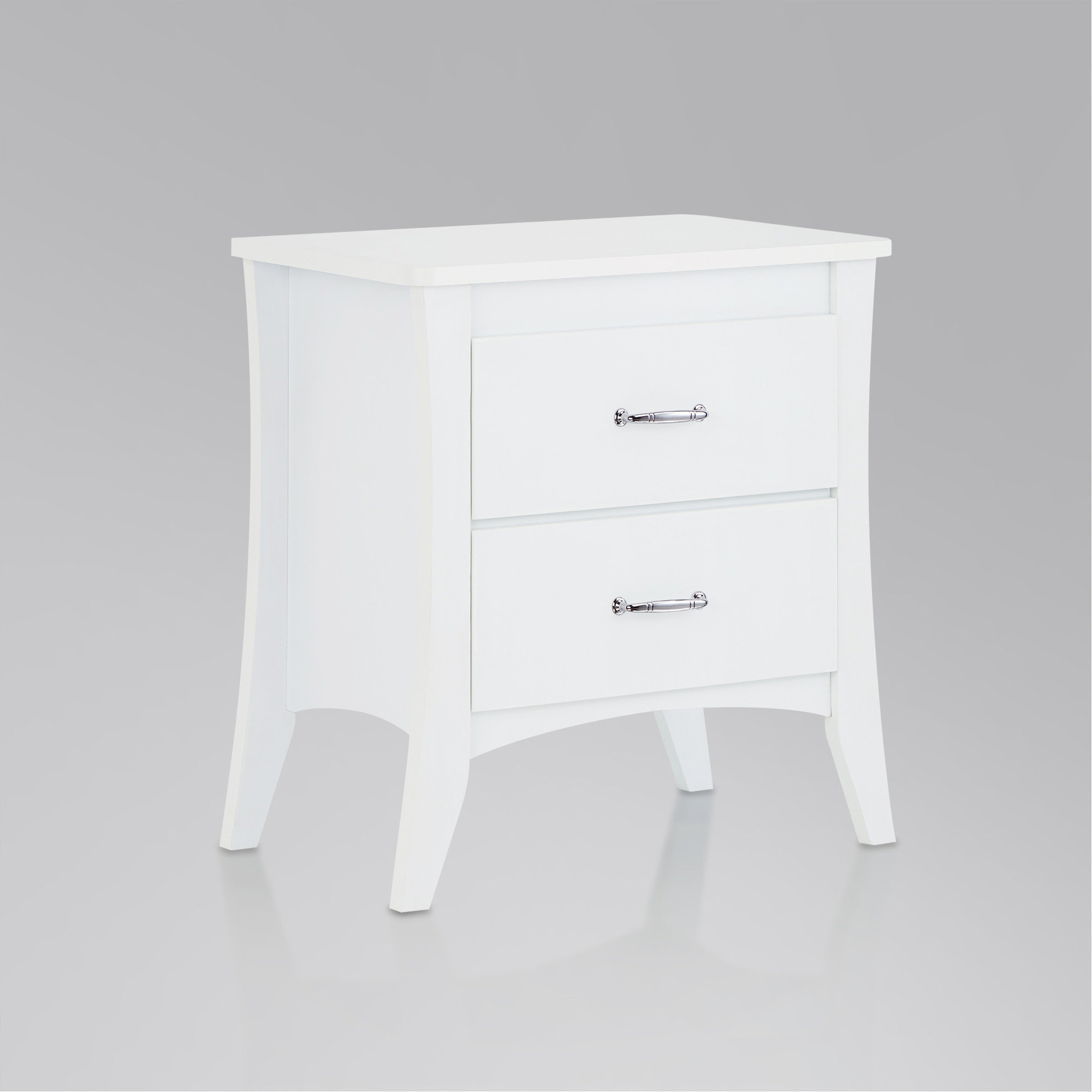 Winston Porter Charming Wooden Accent Table With Dual Drawers For ...