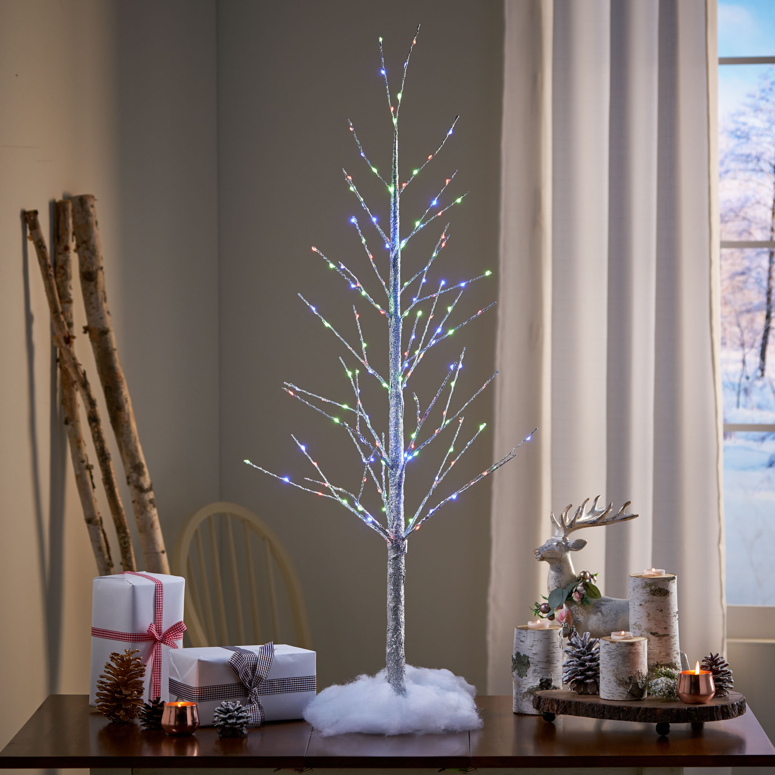 Greenhome Trade 4Ft/5Ft Paper LED Home Decor Tree | Wayfair