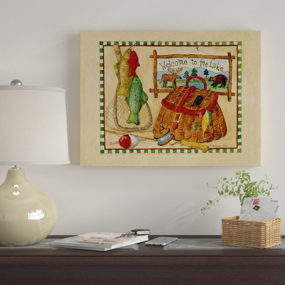 Winston Porter Welcome to the Lake by Barbara Mock - Textual Art Print ...