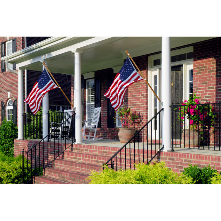 ILOT Wood Adjustable Flag Poles - Wayfair Canada