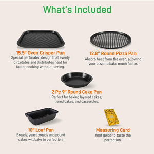 NutriChef 10 Piece Bakeware Set & Reviews | Wayfair