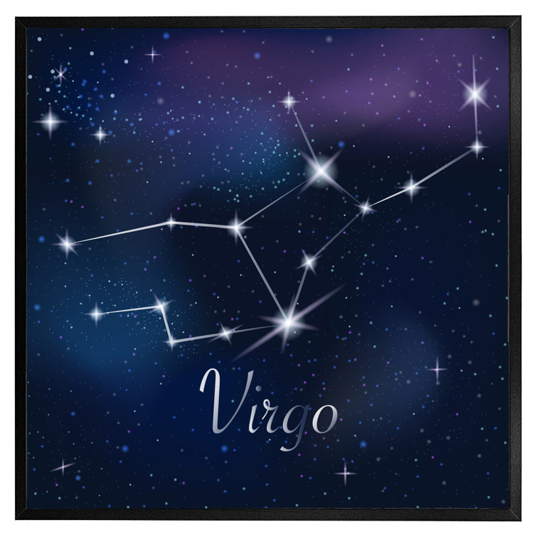 Maturi Exline Zodiac Sign Virgo - Single Picture Frame Art Prints ...