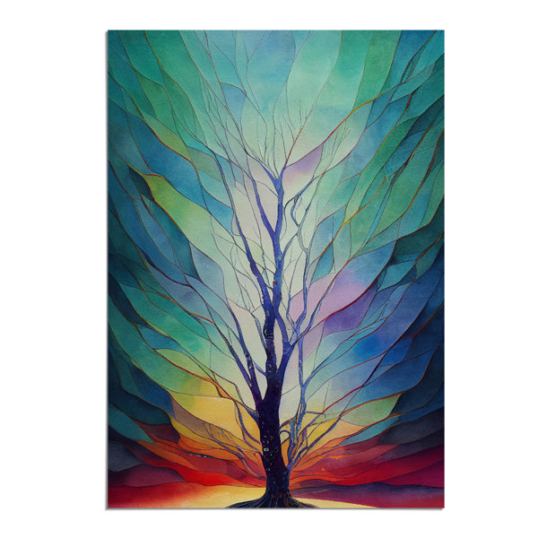 Marlow Home Co. XV1022-4282X Sublime Tree No.2 Abstract - Graphic Art ...