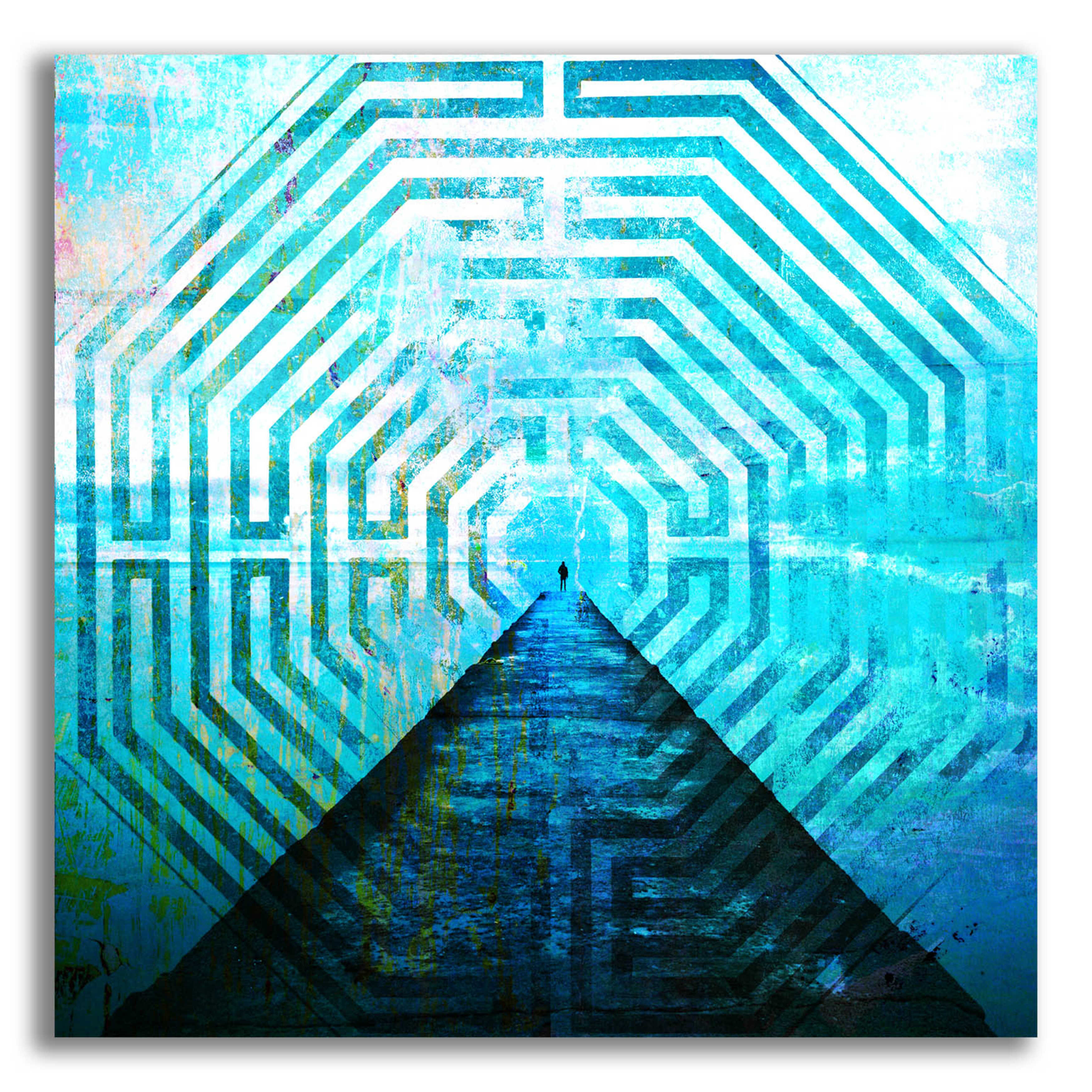 Ivy Bronx 'Labyrinth' By Elena Ray, Acrylic Glass Wall Art - Wayfair Canada