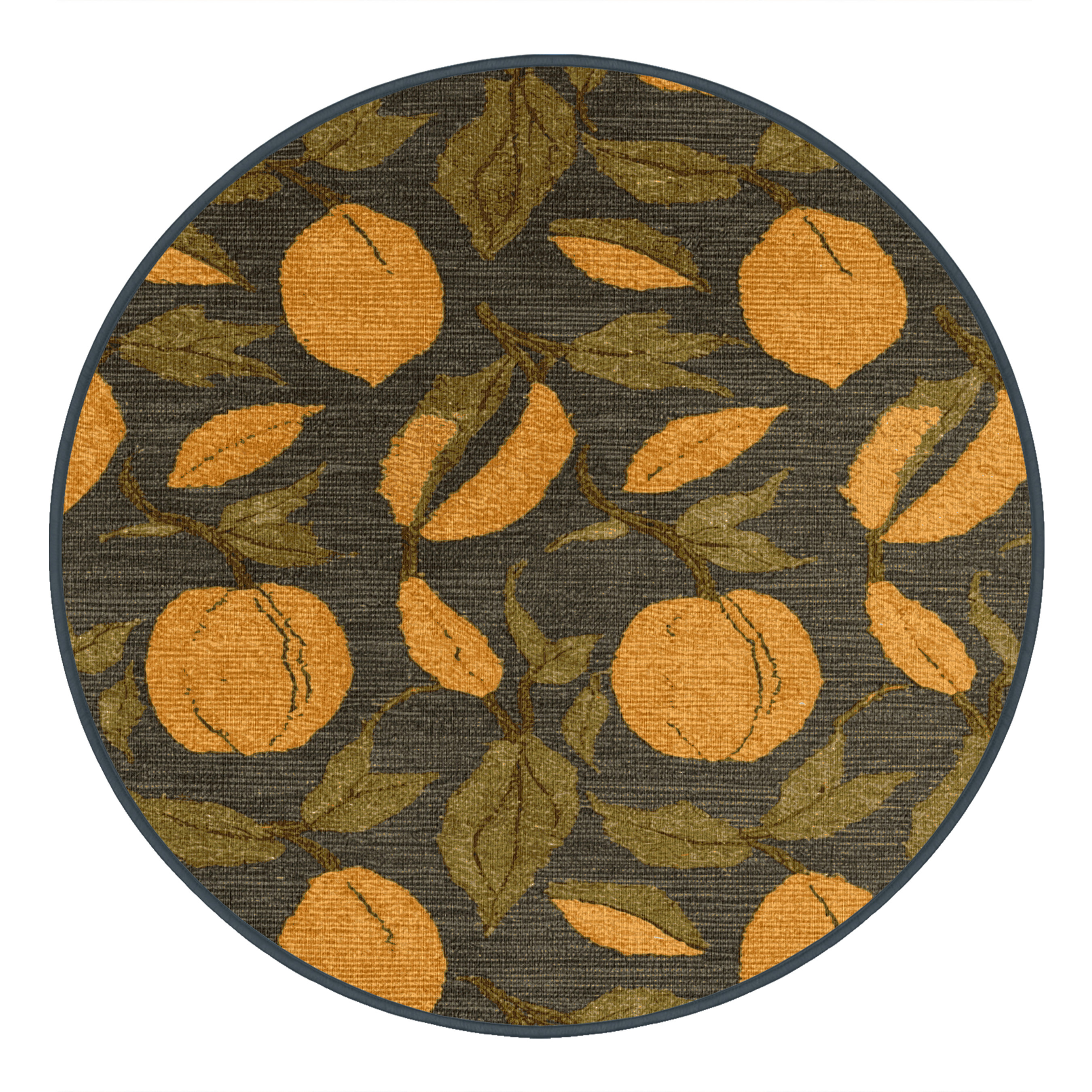 Hokku Designs Washable Marula Fruits Area Rug | Wayfair