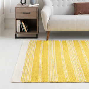 Dovecove Hand Knotted Striped Rug & Reviews | Wayfair