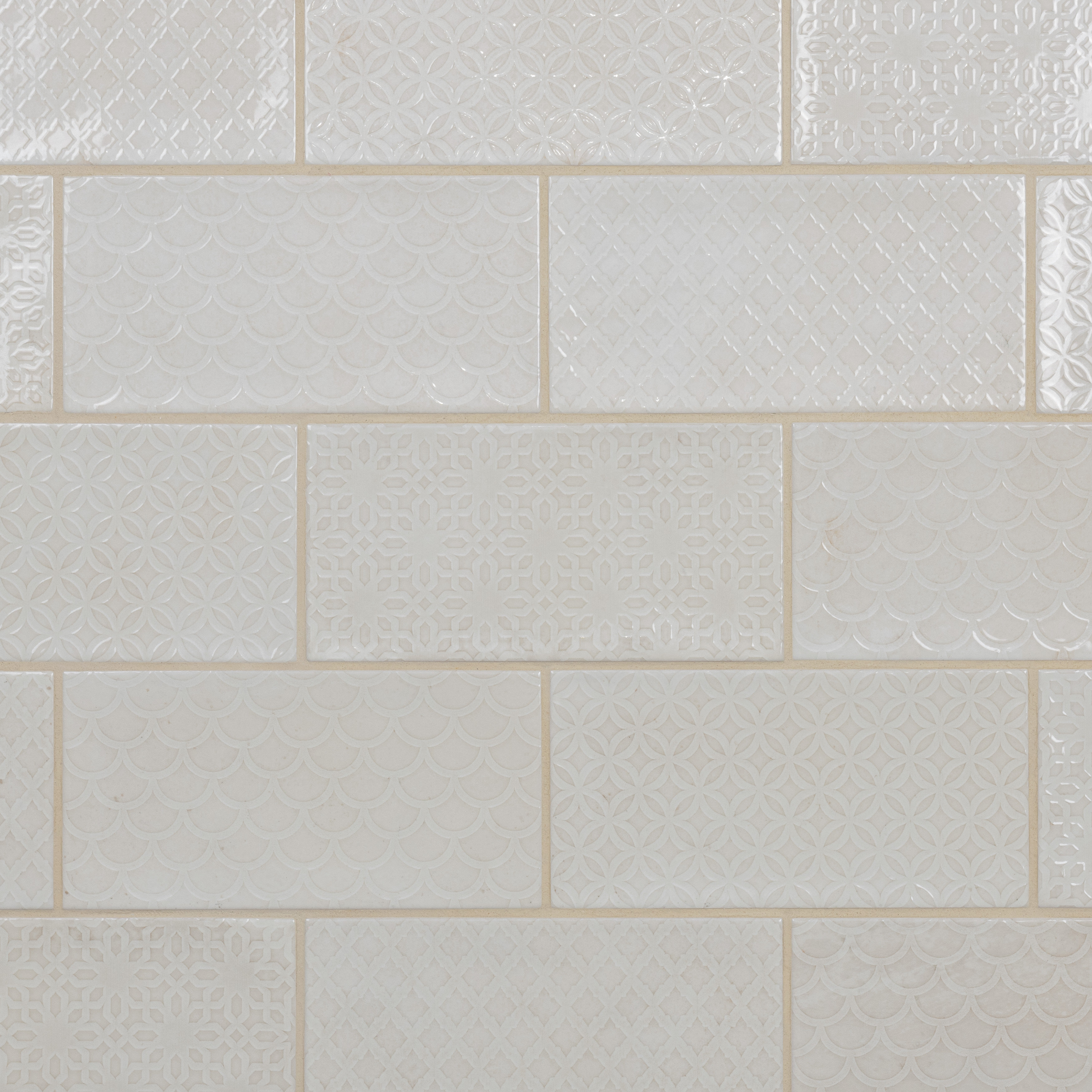 Merola Tile Camden 4" x 8" Ceramic Patterned Subway Wall Tile & Reviews ...