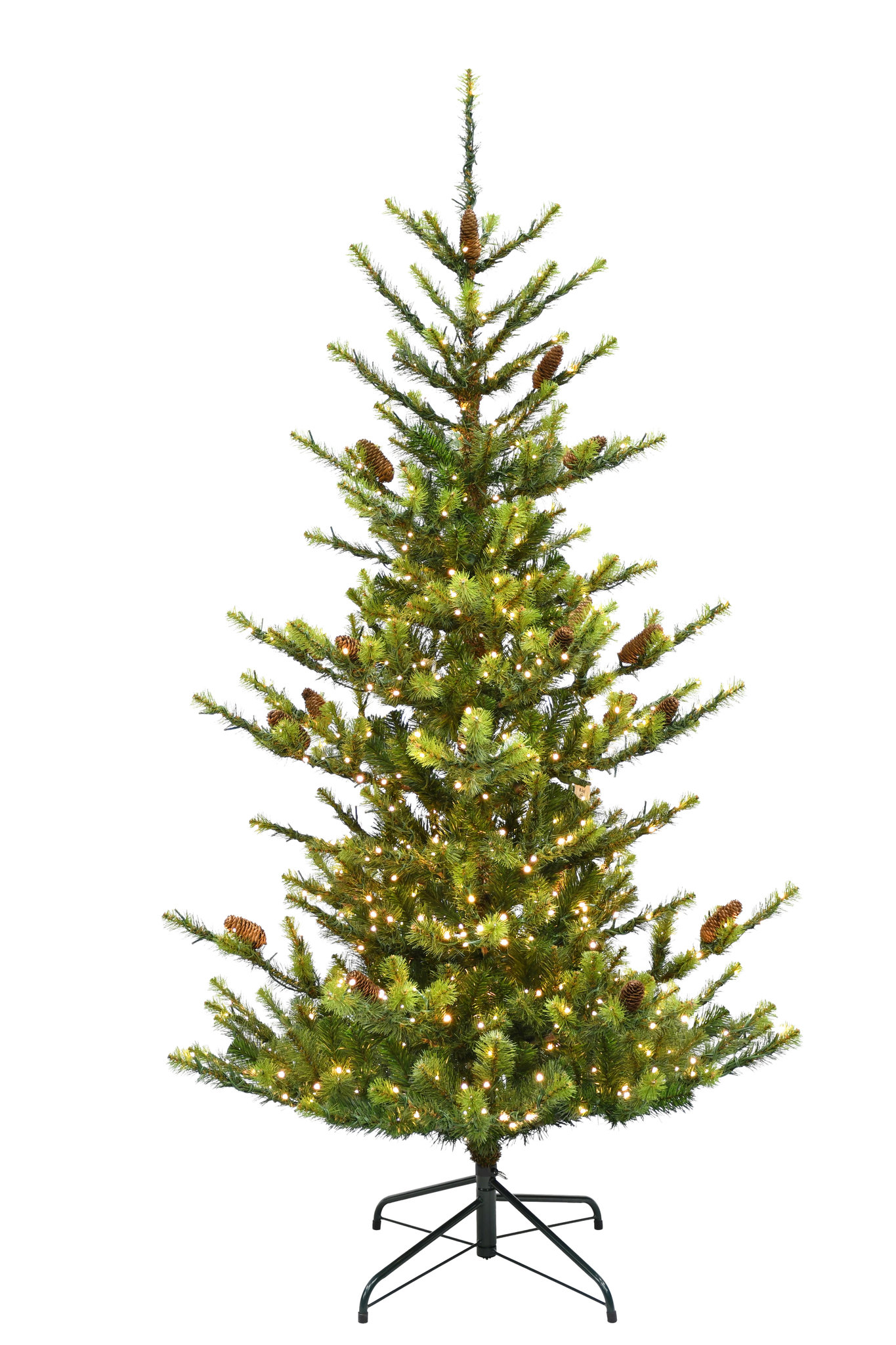 Canora Grey DELUXE VILLAGE MIX PINE TREE | Wayfair