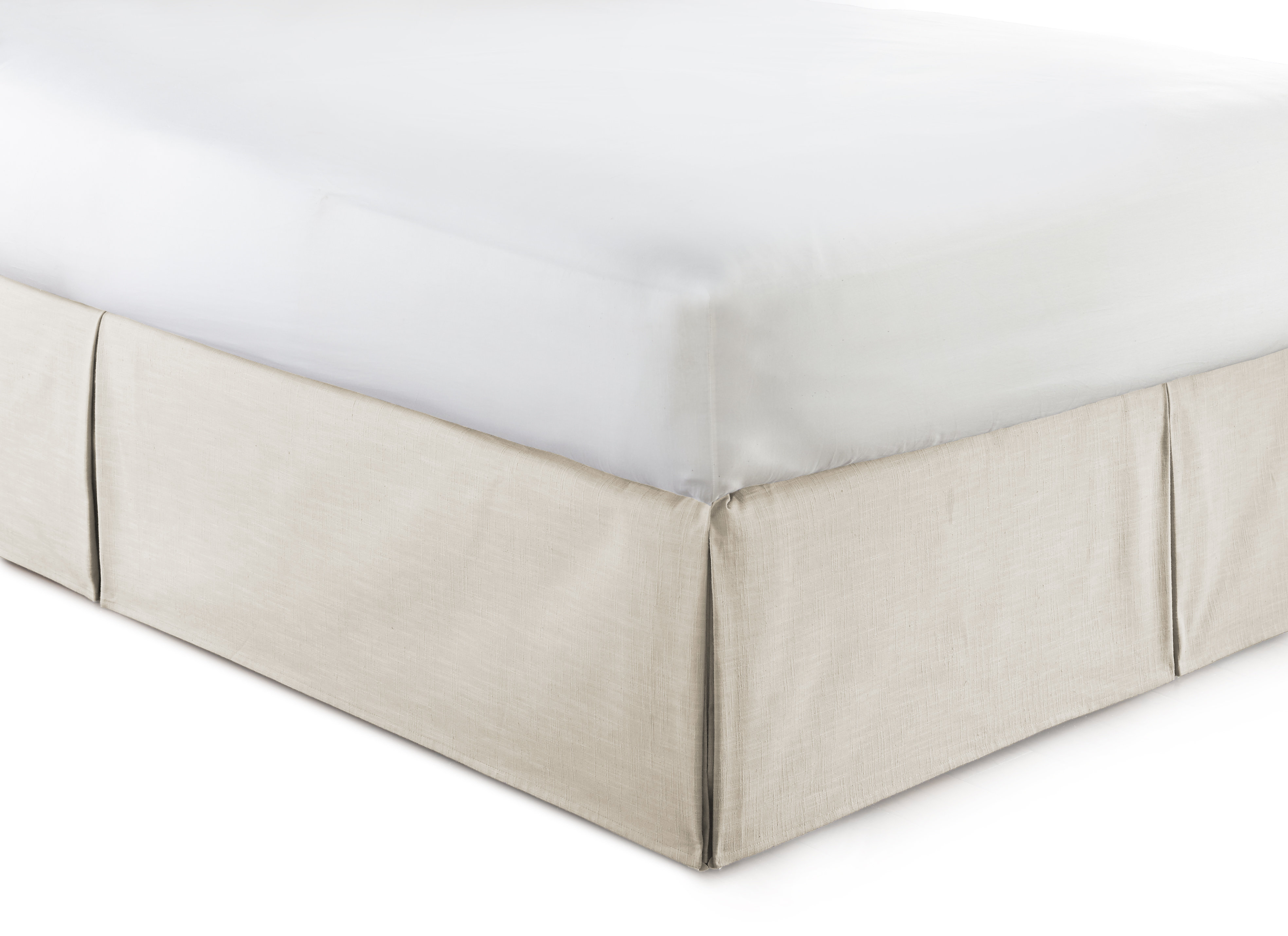 Colcha Linens Cambric 15" Bed Skirt & Reviews | Wayfair