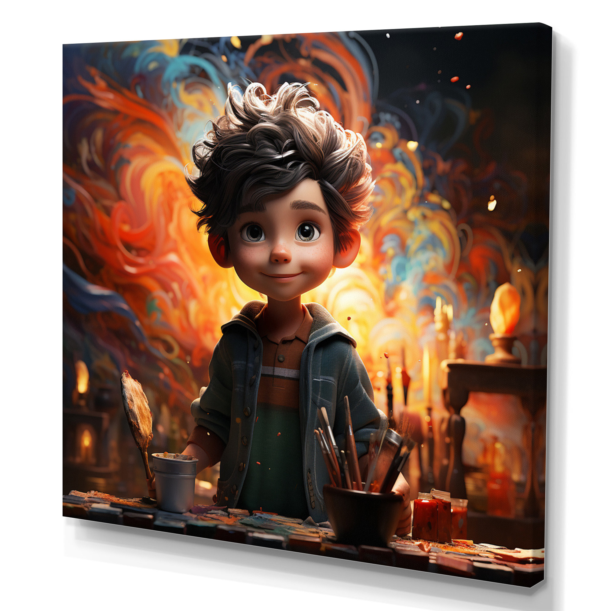 Winston Porter Animation At The Amusement Park IV On Canvas Print | Wayfair