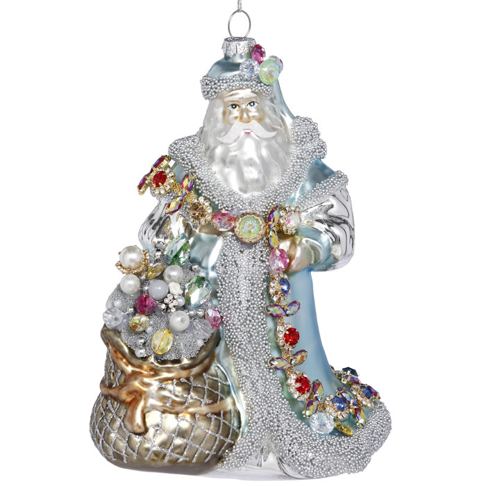Mark Roberts Night Before Christmas Santa Hanging Figurine Ornament ...