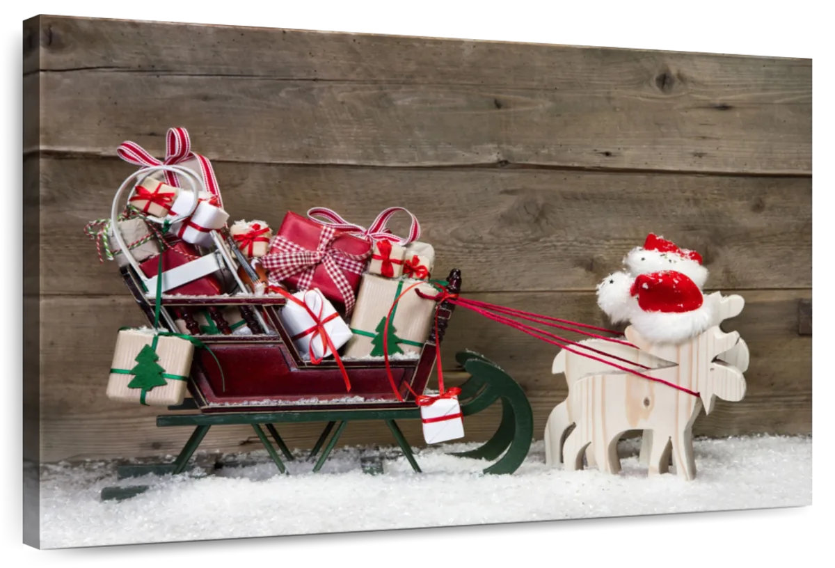 The Holiday Aisle® Santa Claus Sleigh | Wayfair