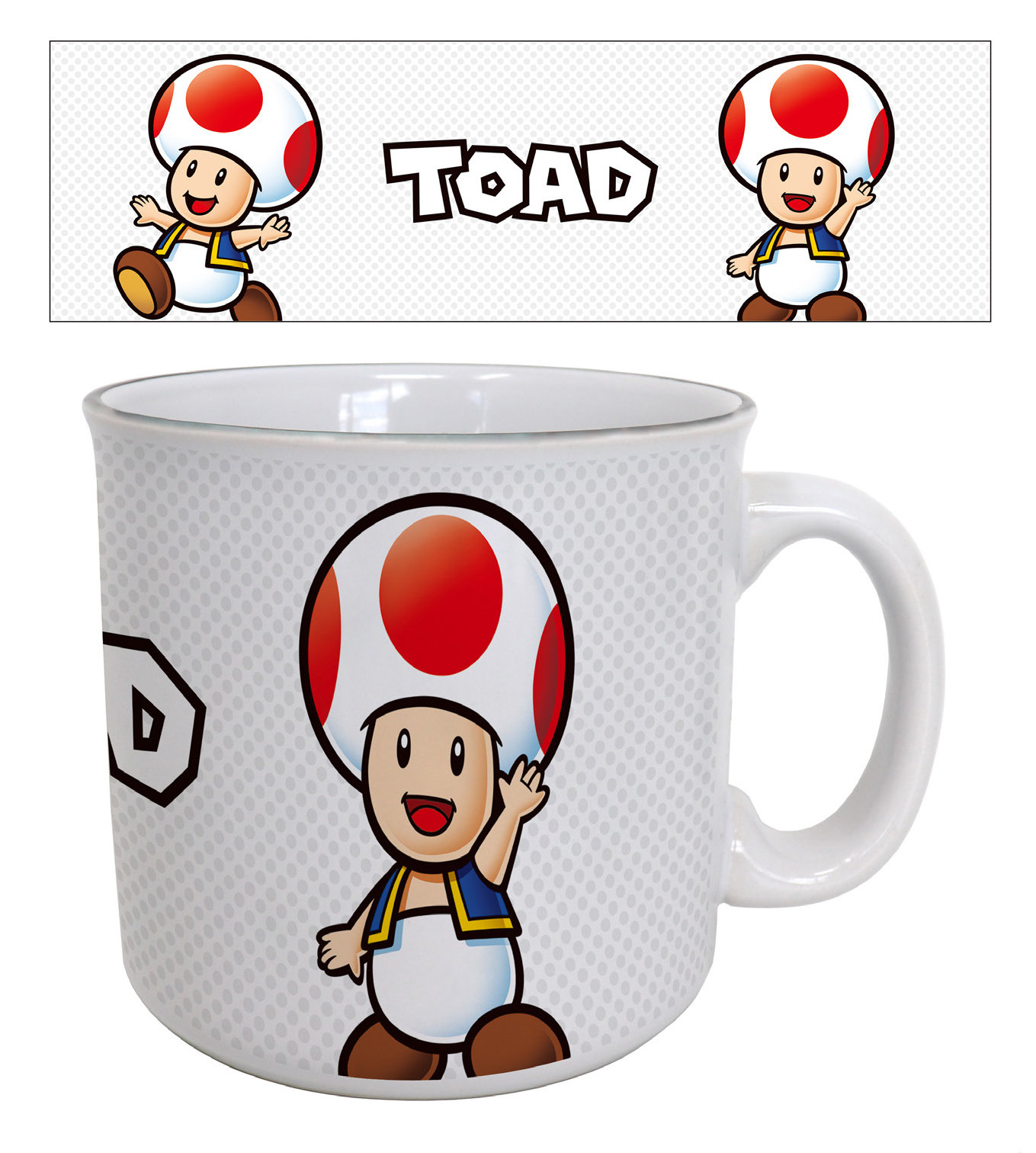 Pyramid America Super Mario - Toad-Name 20oz. Camper Mug - Wayfair Canada