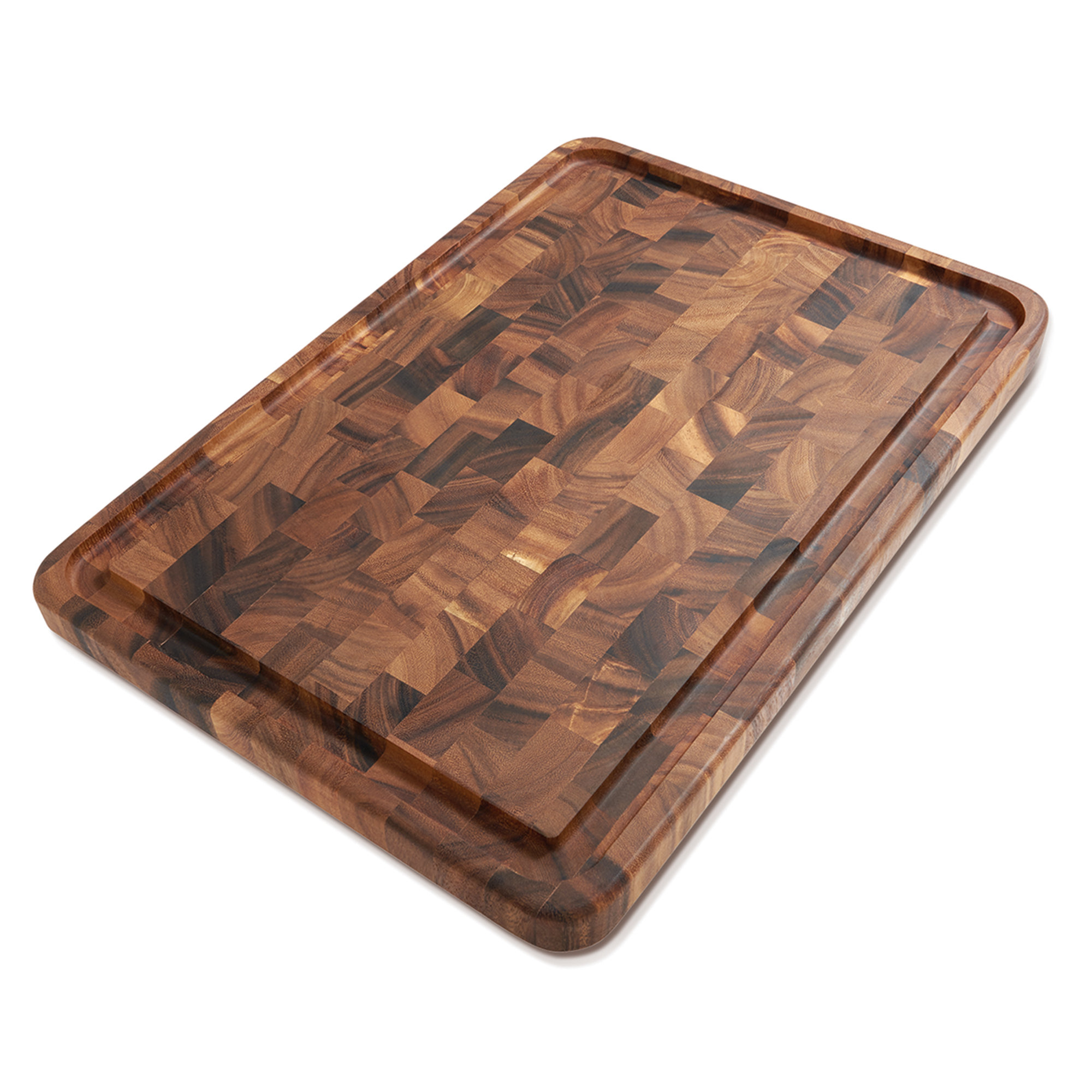Ironwood Gourmet Gourmet Acacia Wood End Grain Prep Cutting Board