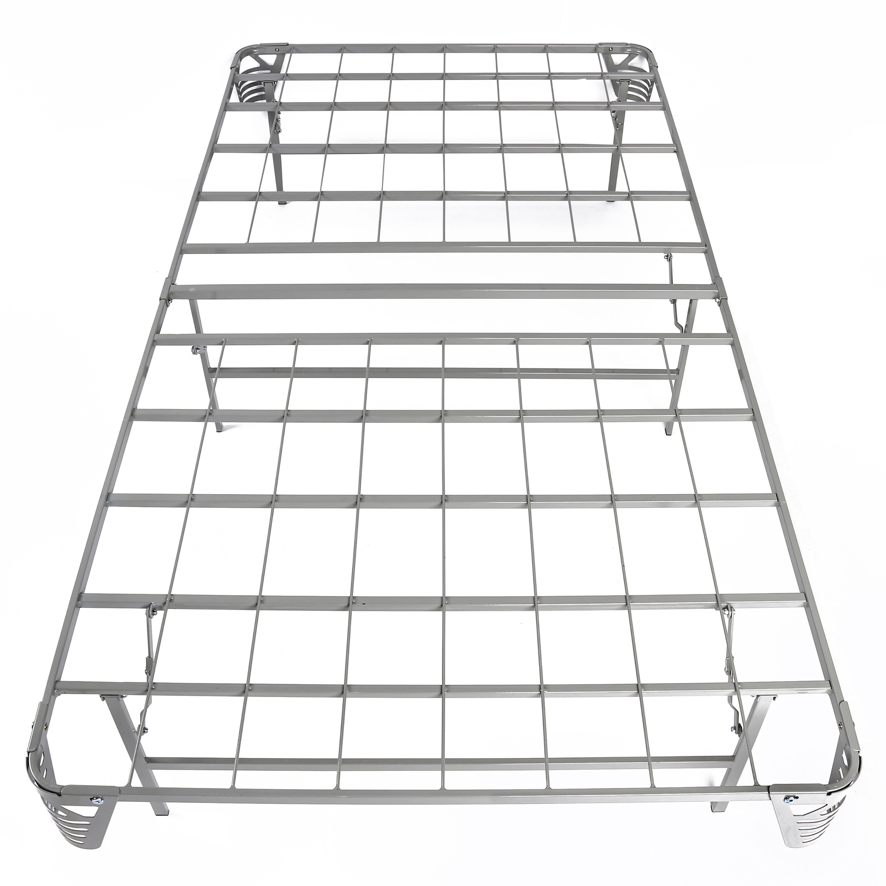 Alwyn Home Salma 14" Folding Steel Wire-Grid Bed Frame | Wayfair