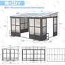 Dazzle Hives All Season Sunroom, Outdoor Permanent Wall Mounted ...