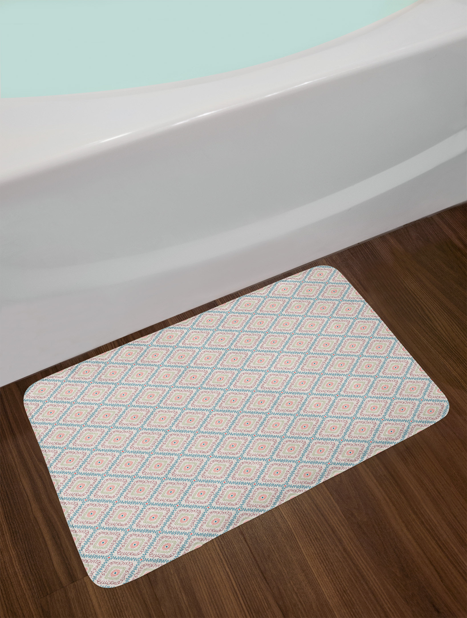 East Urban Home Vivi Bath Mat | Wayfair