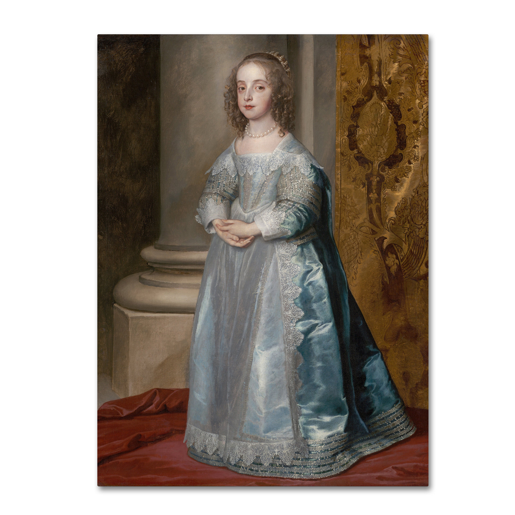 Trademark Fine Art 'Princess Mary Daughter Of Charles I' Print on ...