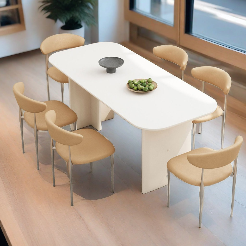 ULTORU Rectangular 29.92'' L x 31.5'' W Restaurant Dining Set | Wayfair