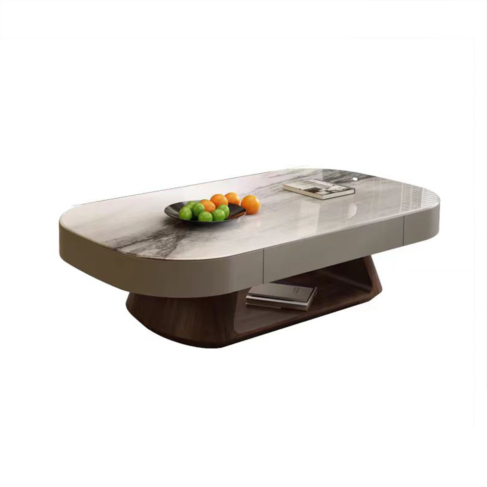 Orren Ellis New microcrystalline stone countertop coffee table | Wayfair