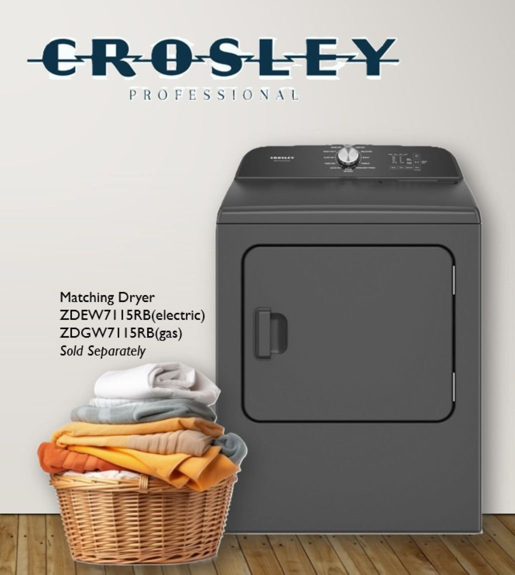 Crosley Professional 5.3 Cu. Ft. Top-load Washing Machine | Wayfair